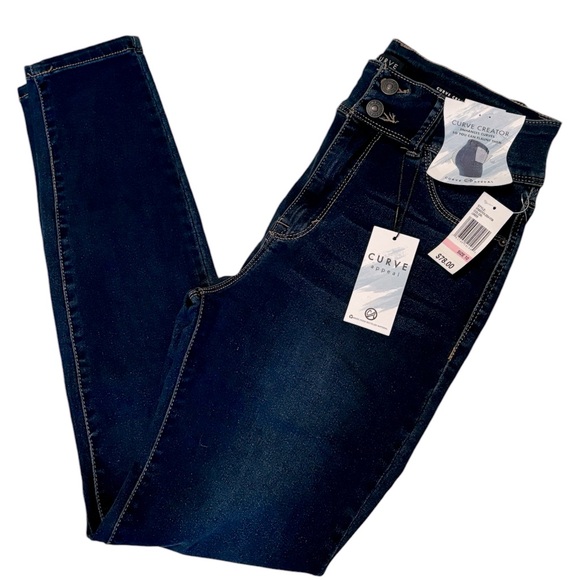 Curve Appeal | Jeans | New Curve Appeal Curve Creator High Rise Skinny ...